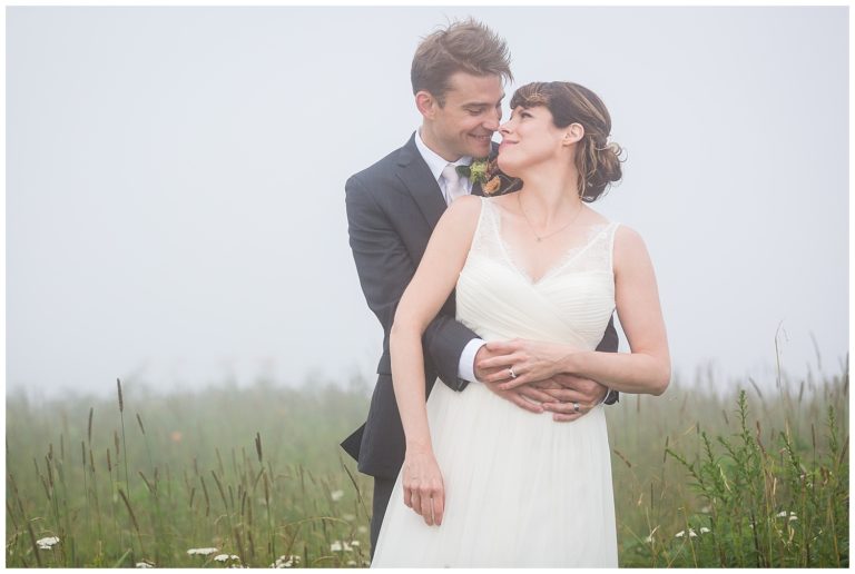 Cloudy Mountain Elopement Photographer | Sarah and Scott