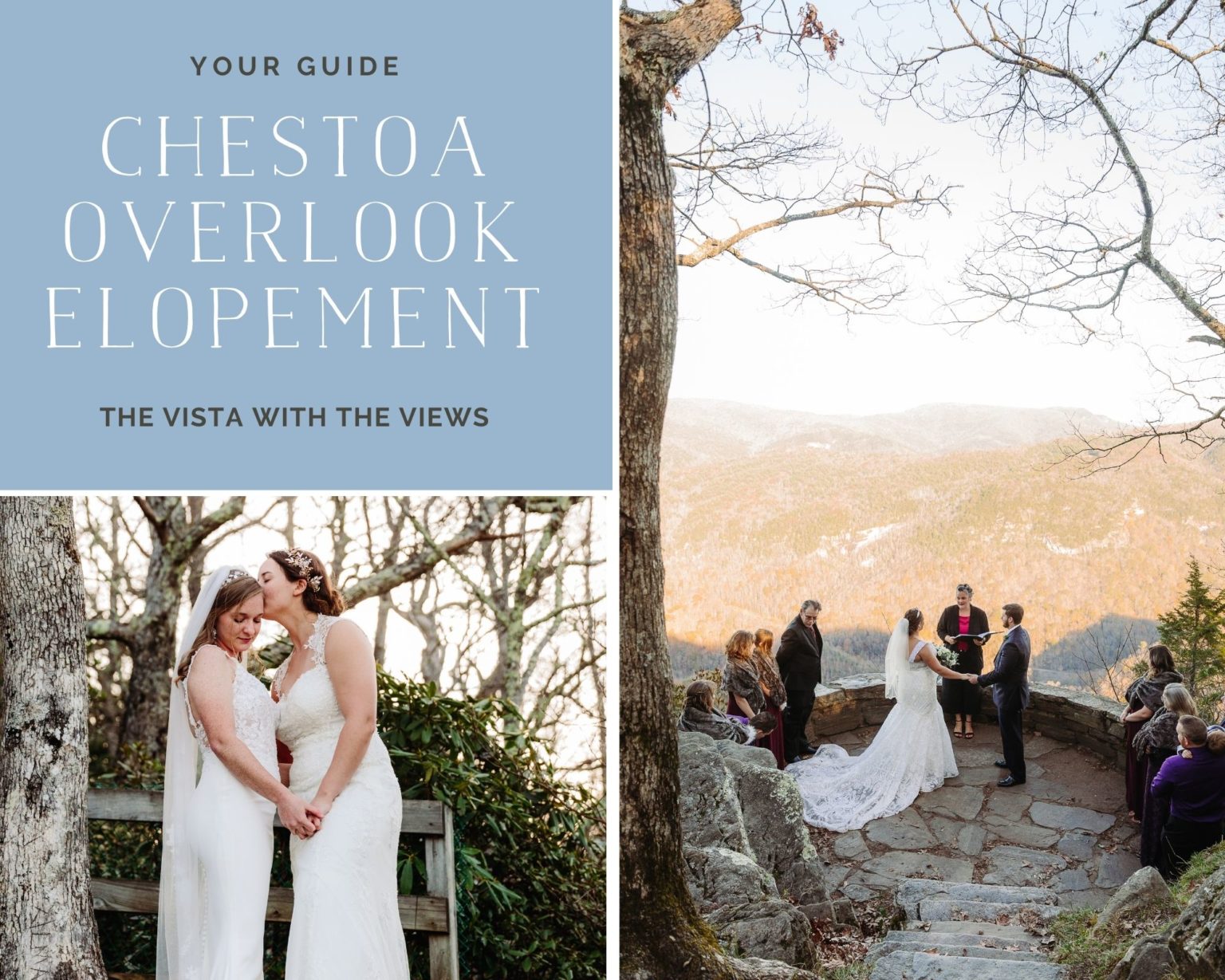Chestoa View Overlook - North Carolina Elopement "Vista with Views ...