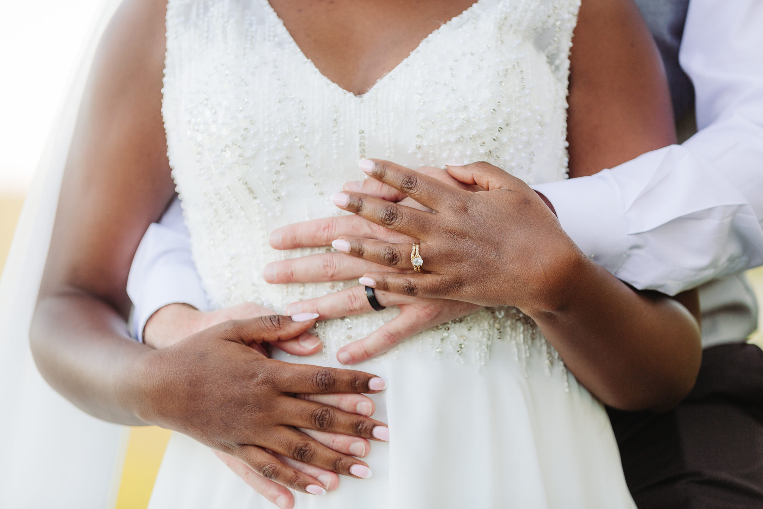 Couple rings portraits elopement ~ Elope Outdoors