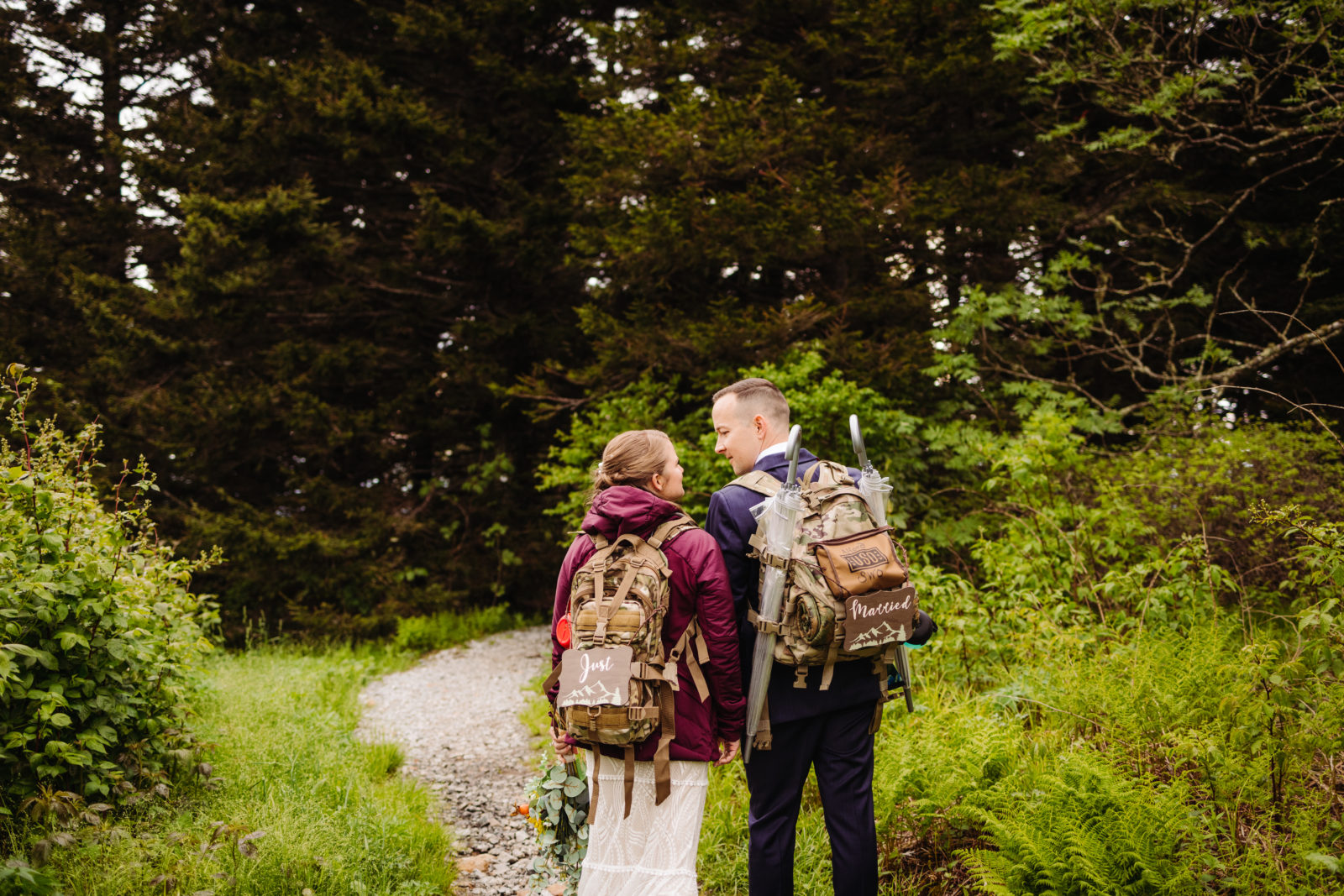 Tips for Hiking in Your Dress - Adventure Elopement options ~ Elope ...
