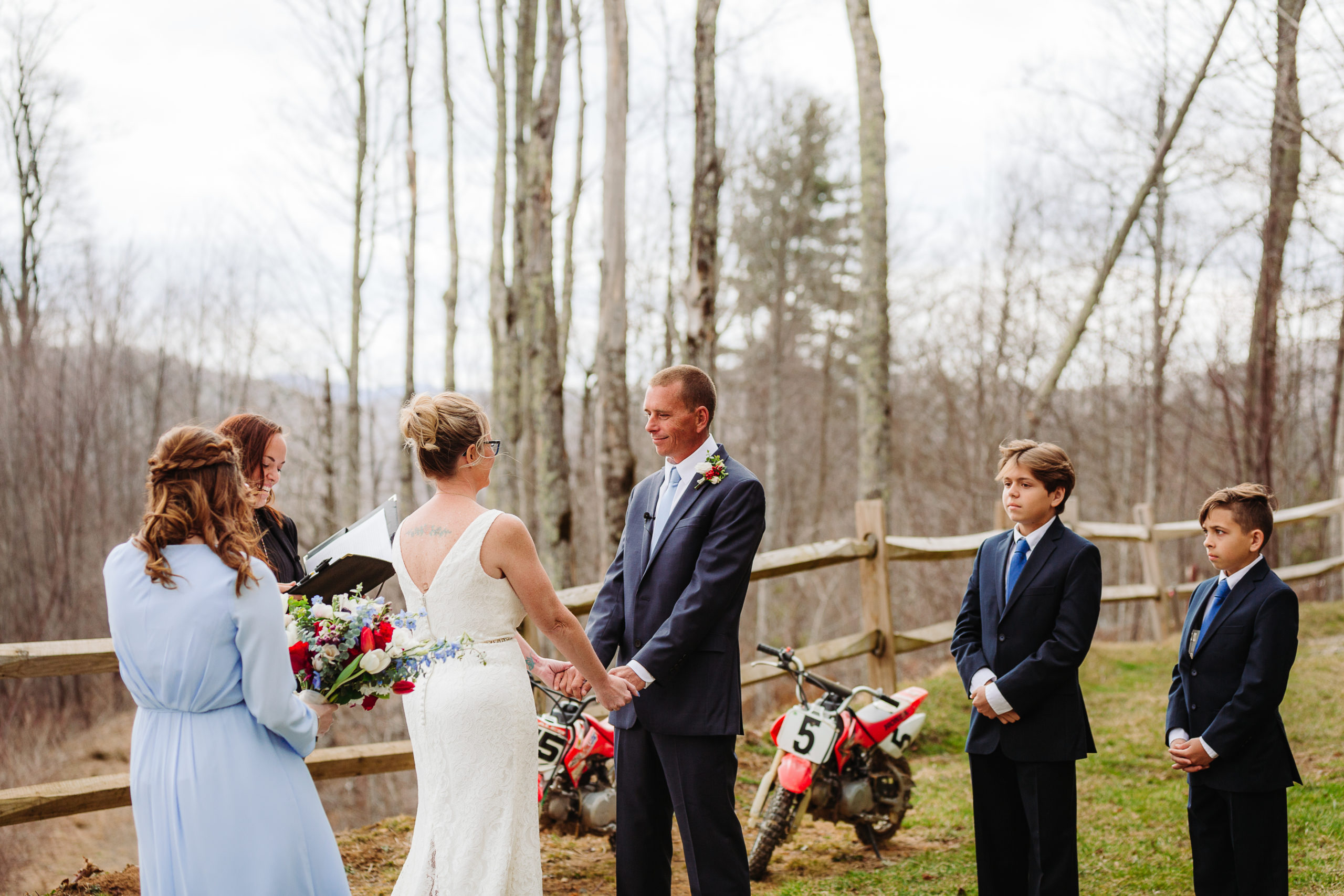 Ceremony with children ~ Elope Outdoors