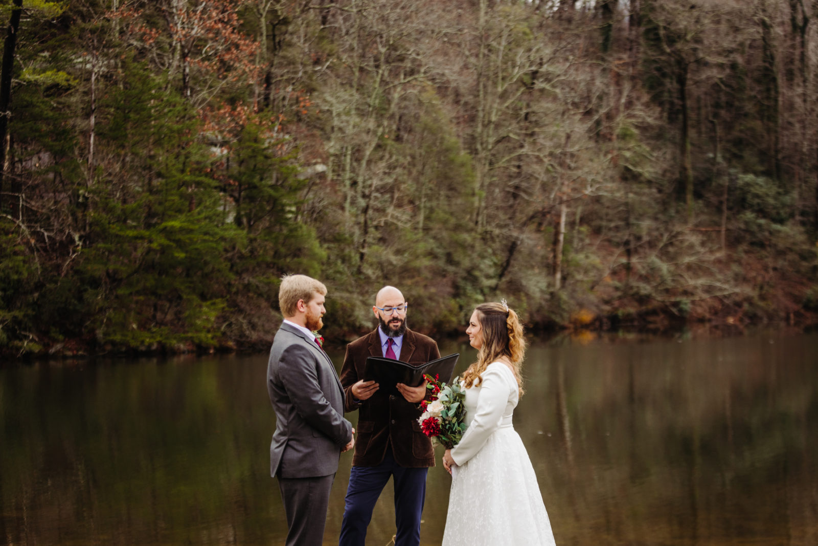 Lakeside Elopement filled with Personal Touches - Lake Lure, NC ...
