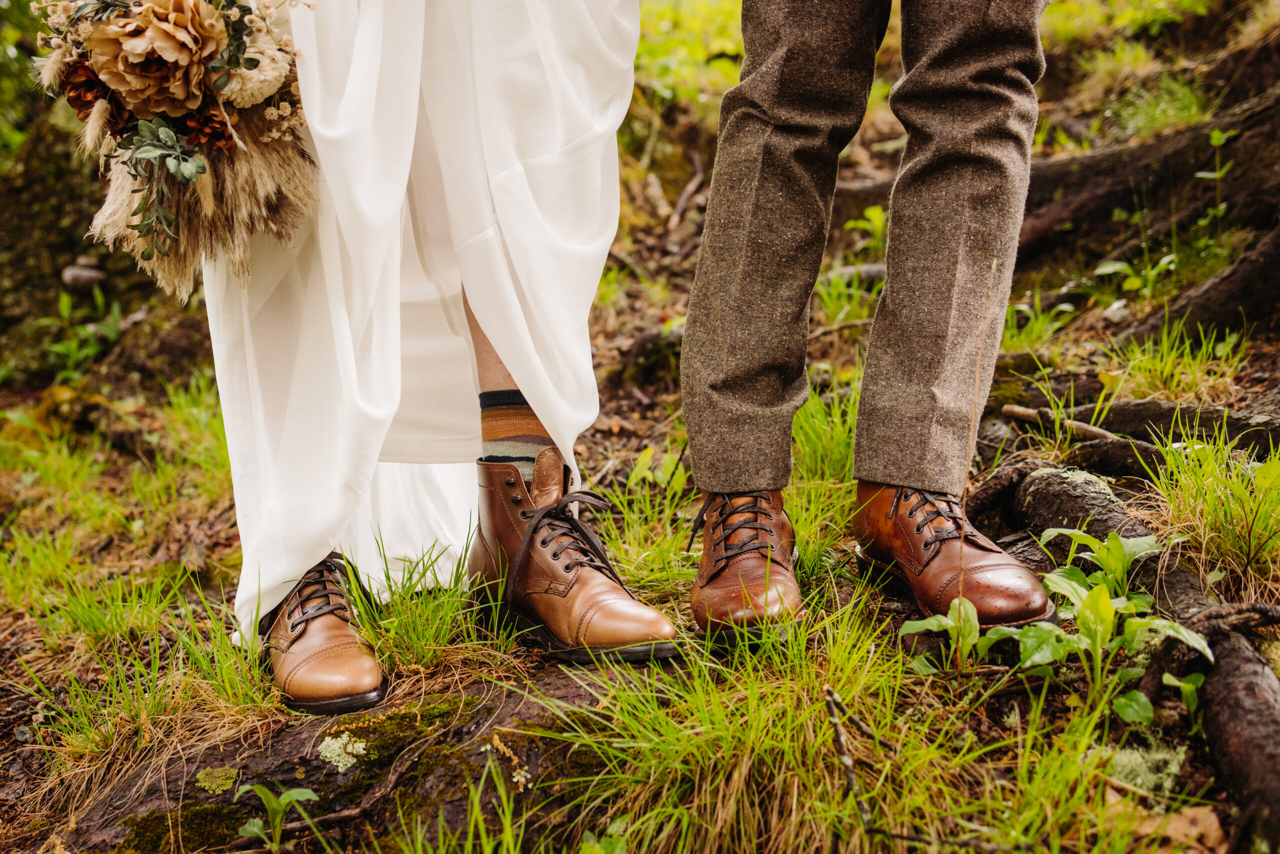 footwear Asheville Spring Elopement photography ~ Elope Outdoors