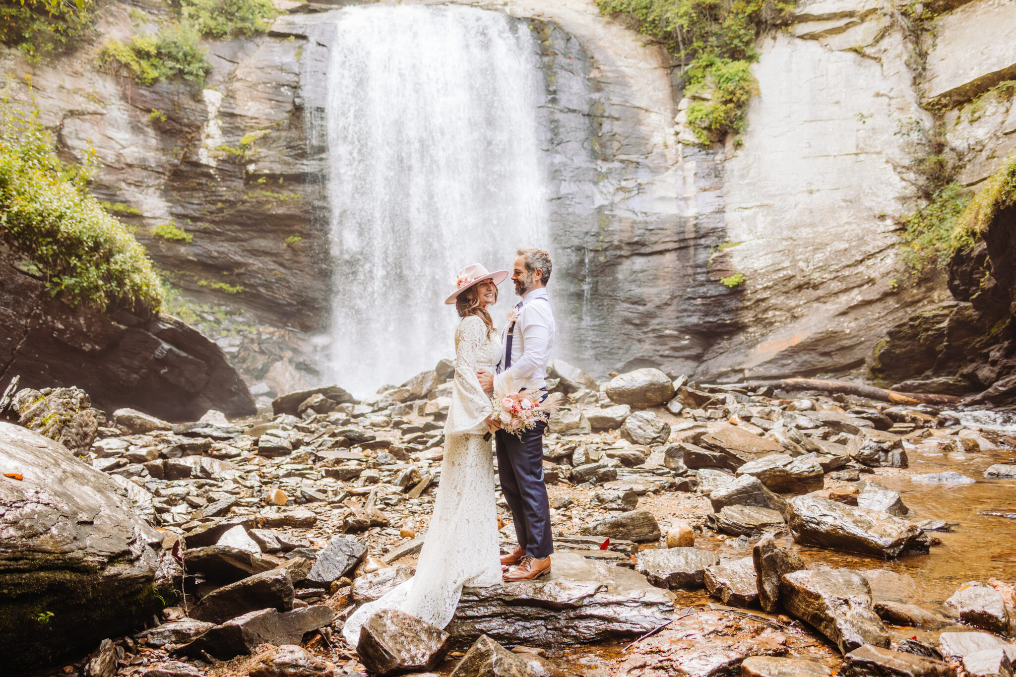 Surrounded by a Natural Symphony: Dreamy North Carolina Waterfall ...